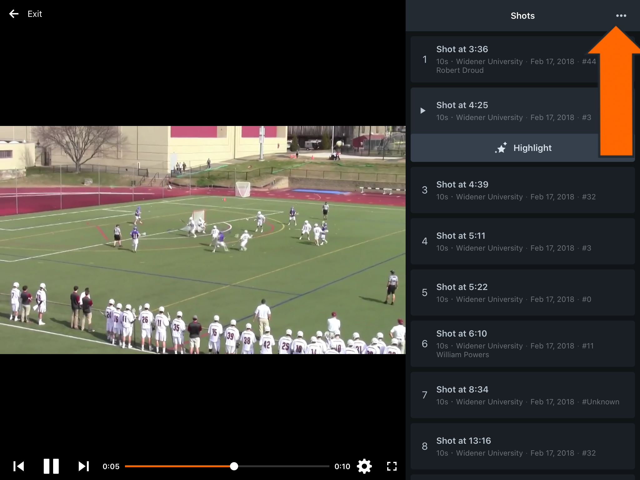 Create Playlists from Tags • Hudl Support