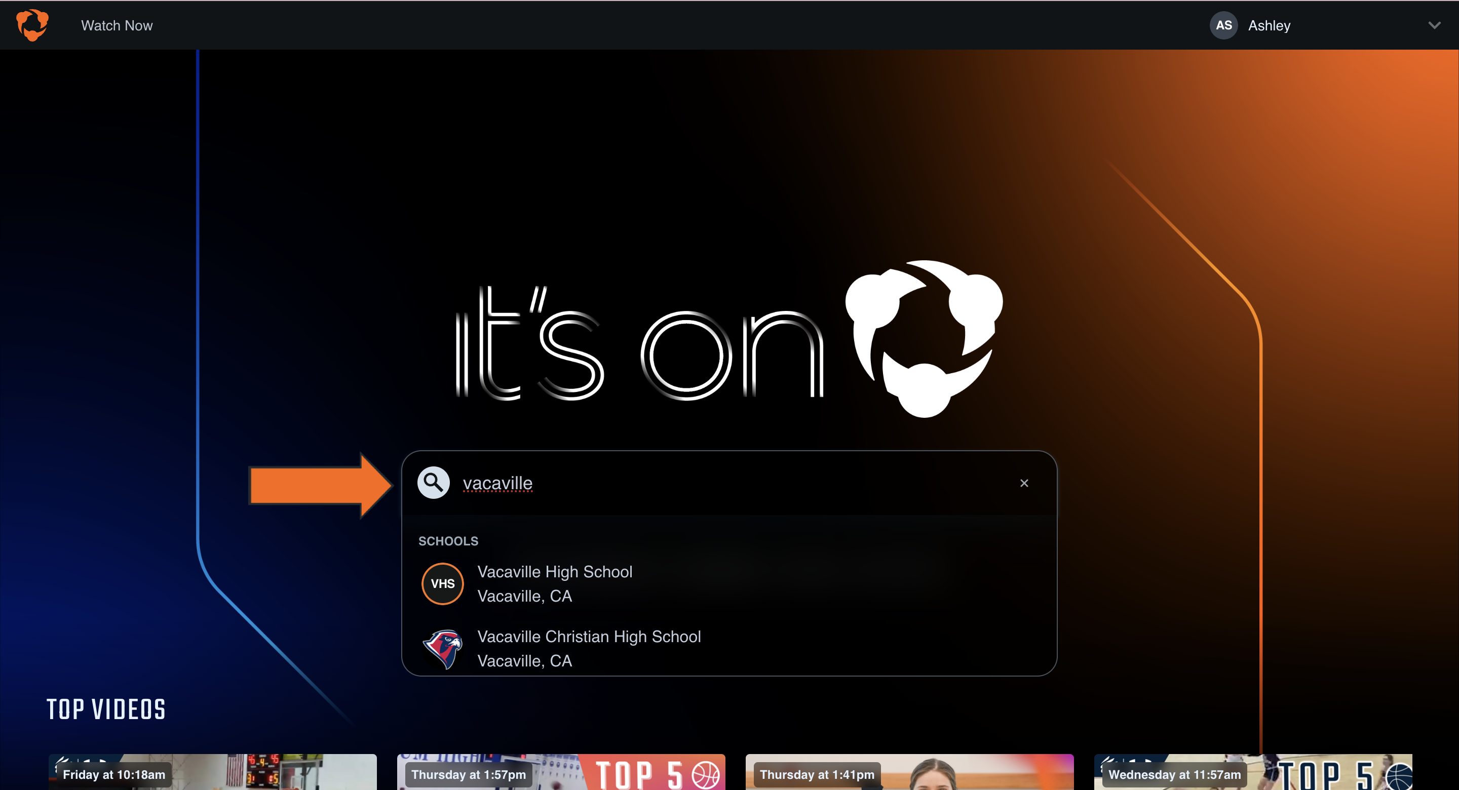 Navigate a School or Club Profile • Hudl Support