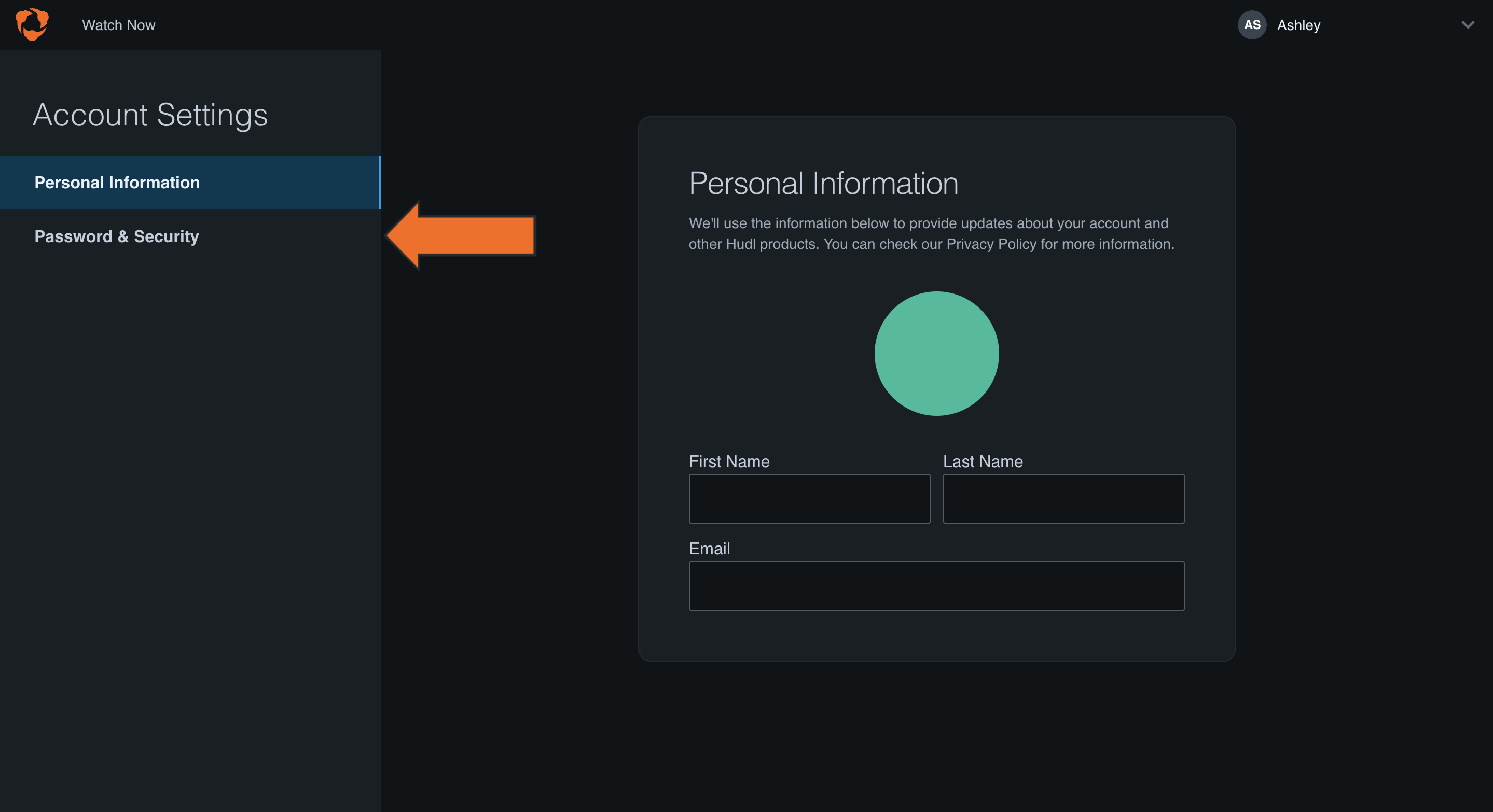 Reset Password • Hudl Fan • Hudl Support