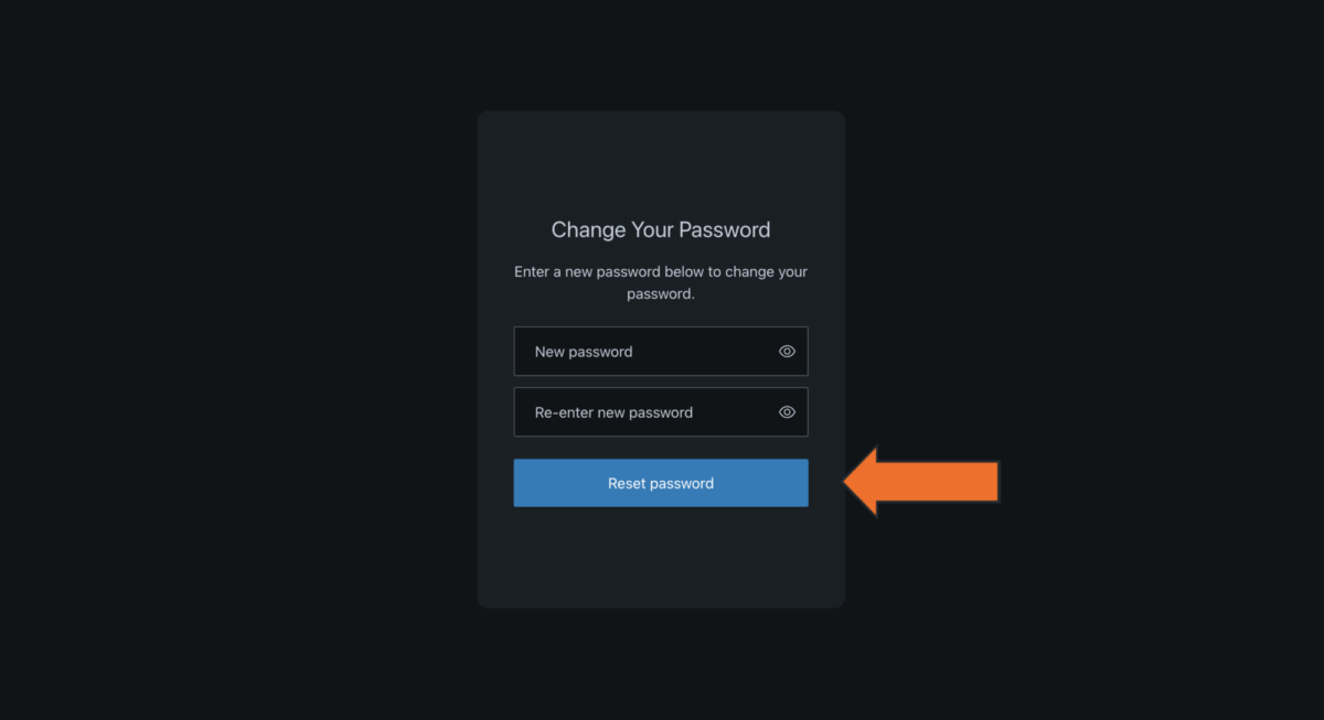 Reset Password • Hudl Fan • Hudl Support