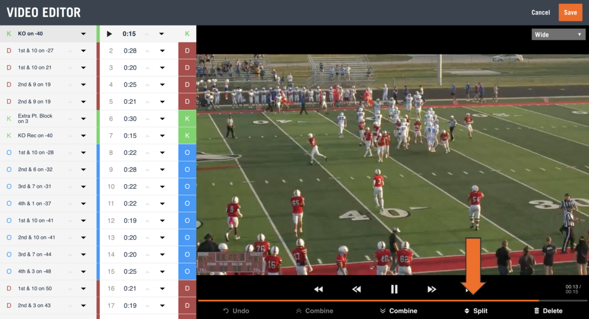 Match Tagged Data to Video • Hudl Support