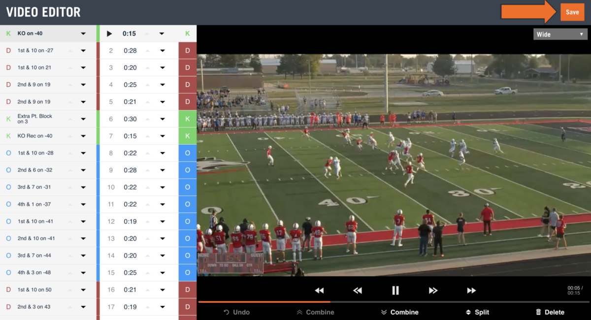 Match Tagged Data to Video • Hudl Support
