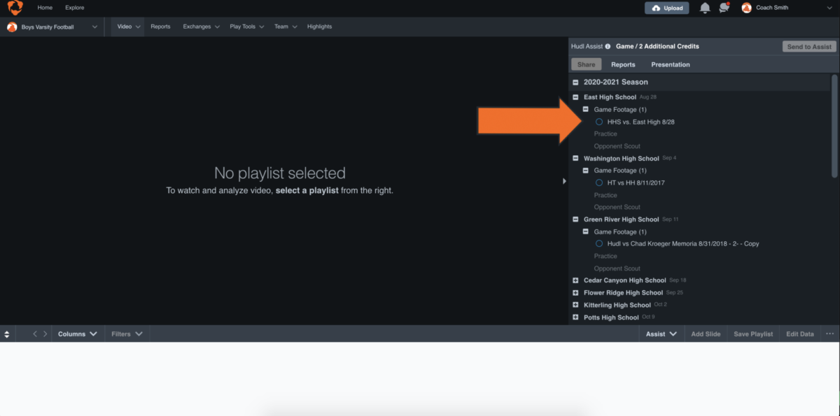 Use Playback Controls • Classic Library • Hudl Support