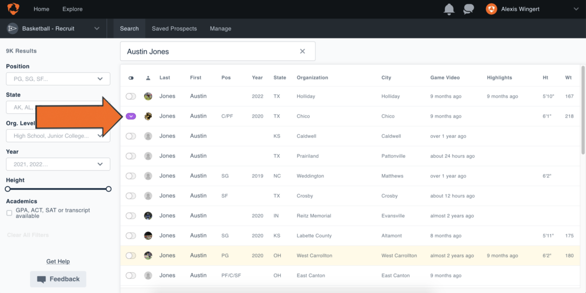 Use Statuses • Hudl Support