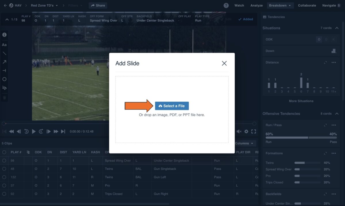 Add a Slide • Hudl Support