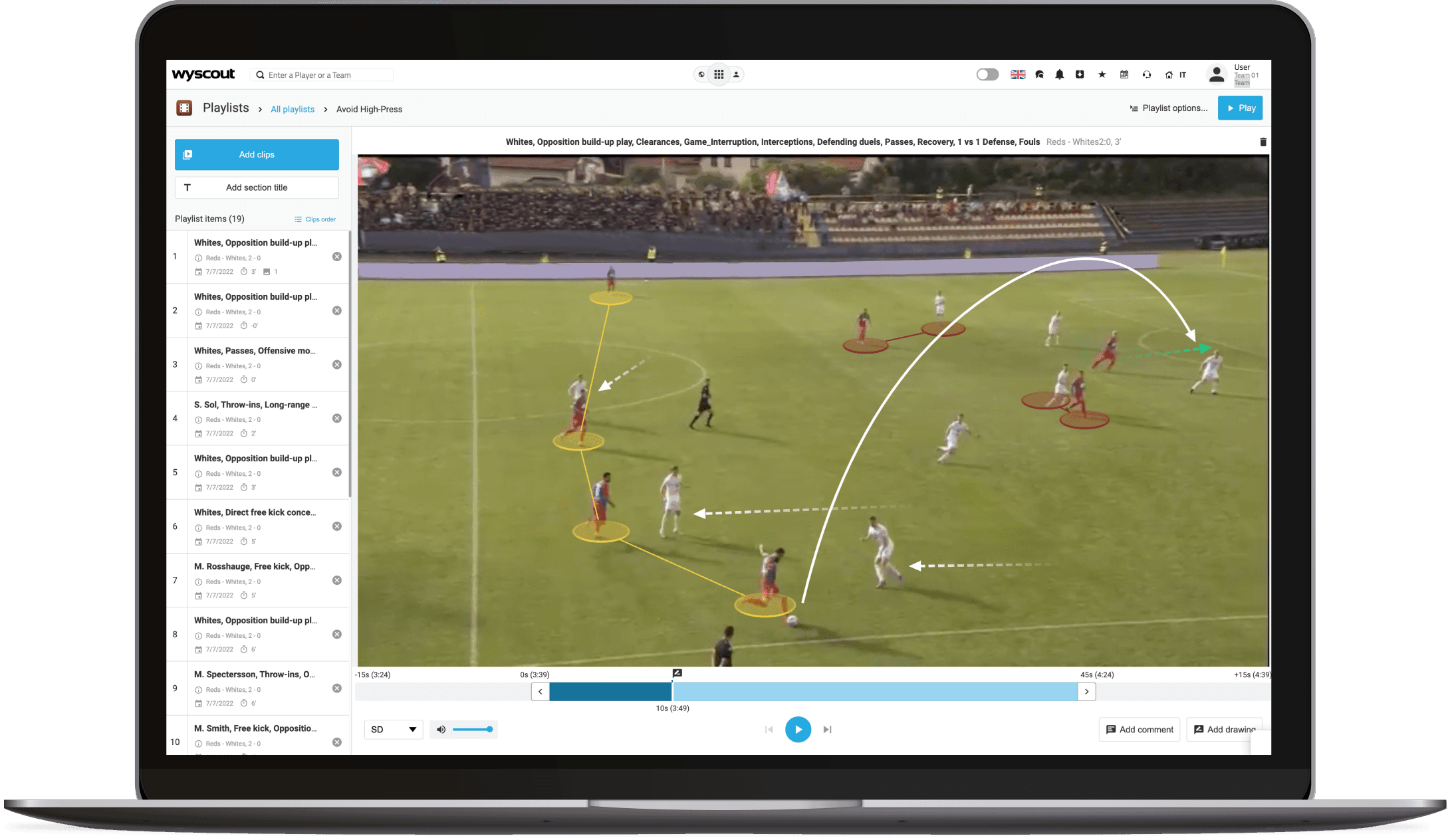 Professional Video and Data for Coaches - Wyscout | Hudl