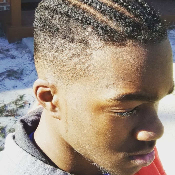 High Top Fade Braids