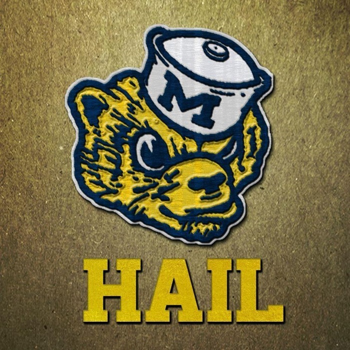 Michigan Basketball Logo Wallpaper