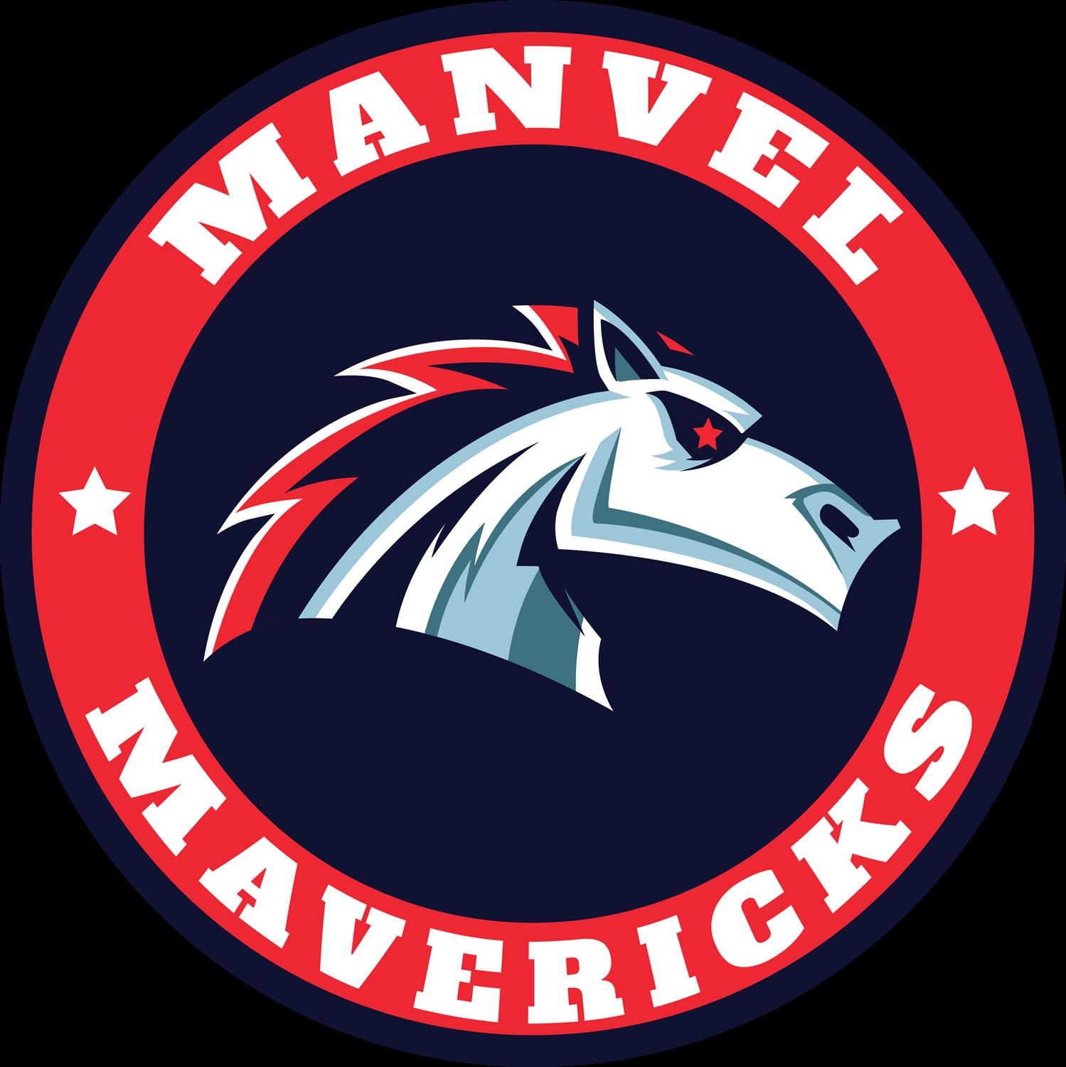 Manvel Mavericks Logo