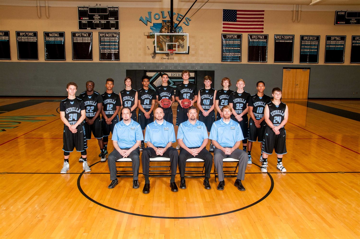 Boys Varsity Basketball Estrella Foothills High School Goodyear